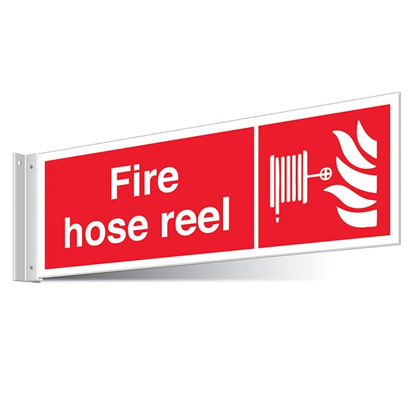 Fire Hose Reel Corridor Sign - Landscape | Corridor Signs ...
