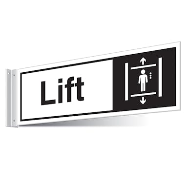 Lift Corridor Sign | Corridor Signs - Landscape | EurekaDirect