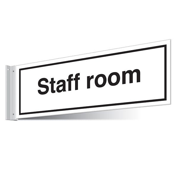 Staff Room Corridor Sign