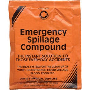 Emergency Spill Sachets | Absorbent Powder | MediSupplies