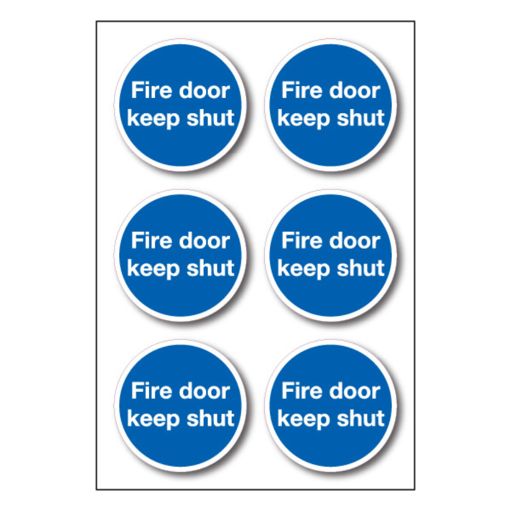 Fire Door Keep Shut - Labels