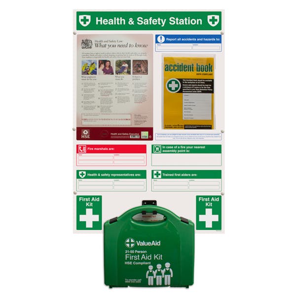 Health & Safety Station | Health & Safety Stations | Safety Signs 4 Less