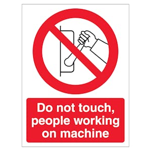 People At Work Signs from SafetySigns4Less.co.uk