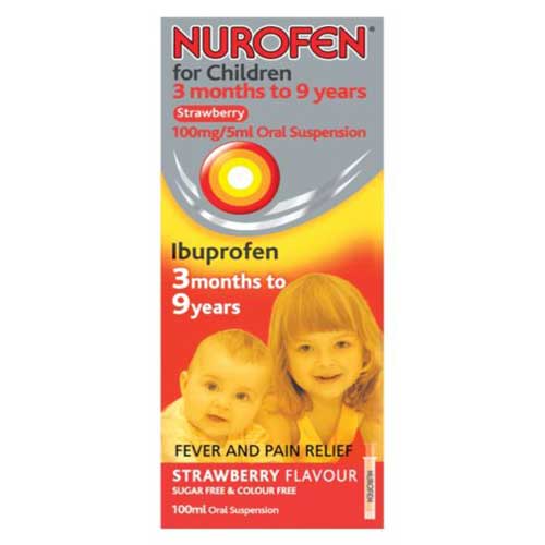 Nurofen For Children 100mg/5ml Oral Suspension | Pharmaceuticals