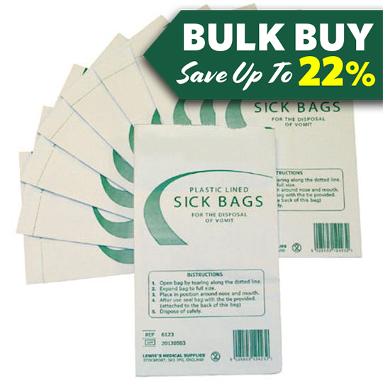 Paper Sick Bags | Vomit Bags | Sick Bags | FirstAid4Less
