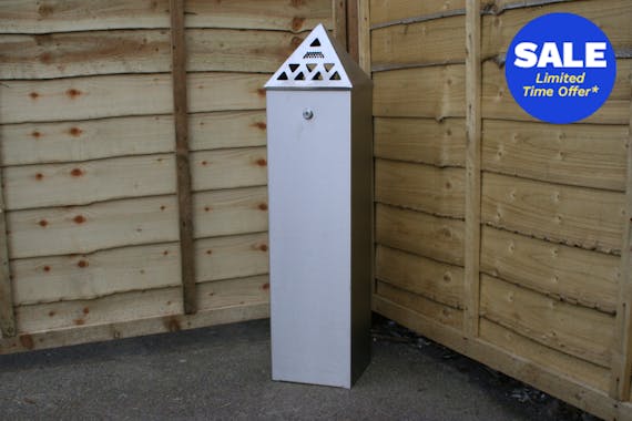 Pyramid Top Tower Cigarette Bin