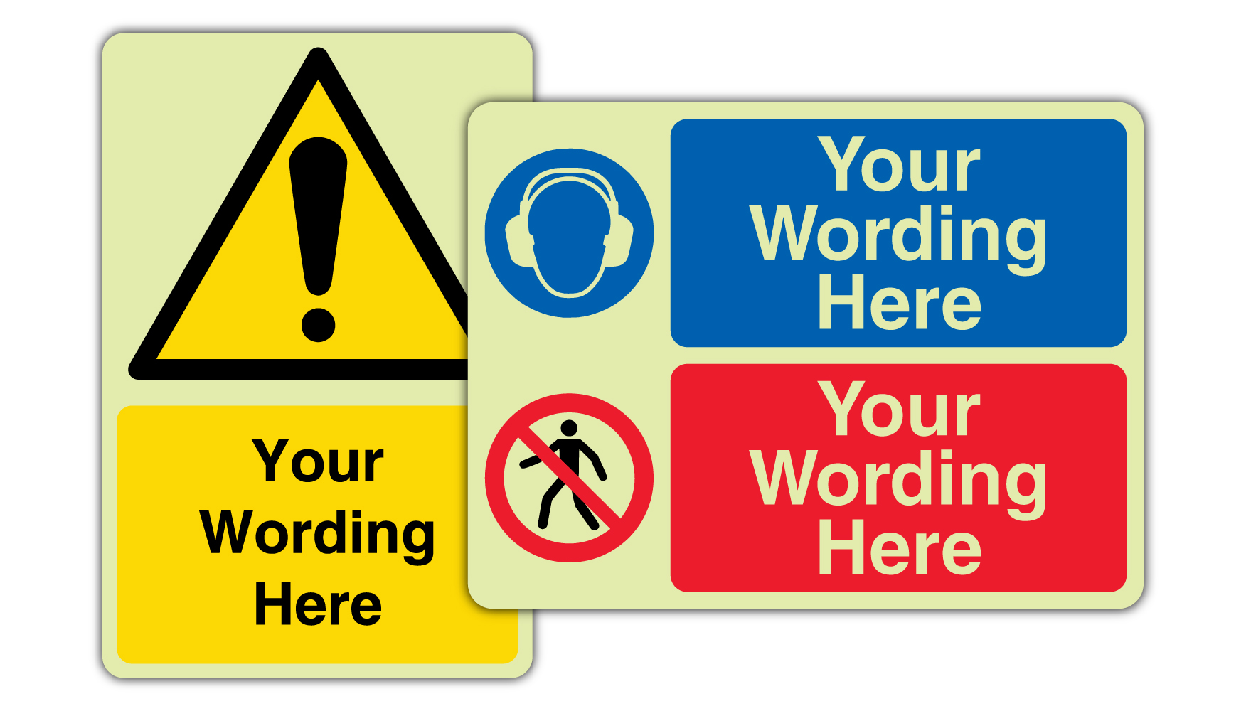 Photoluminescent Safety & Security Signs