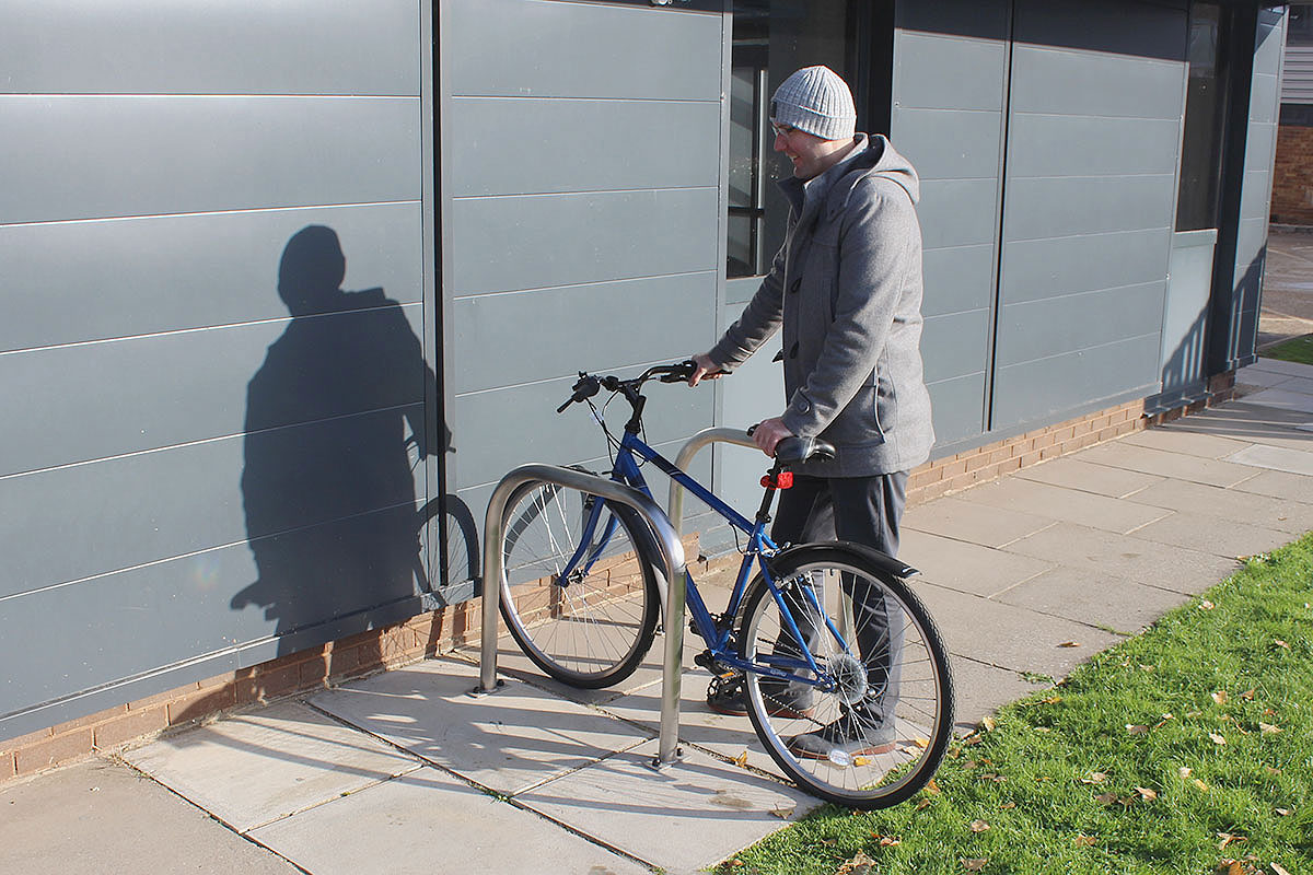 Sheffield Cycle Stands - Stainless Steel