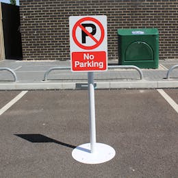 Portable and Surface Mounted Signpost | SafetySigns4Less