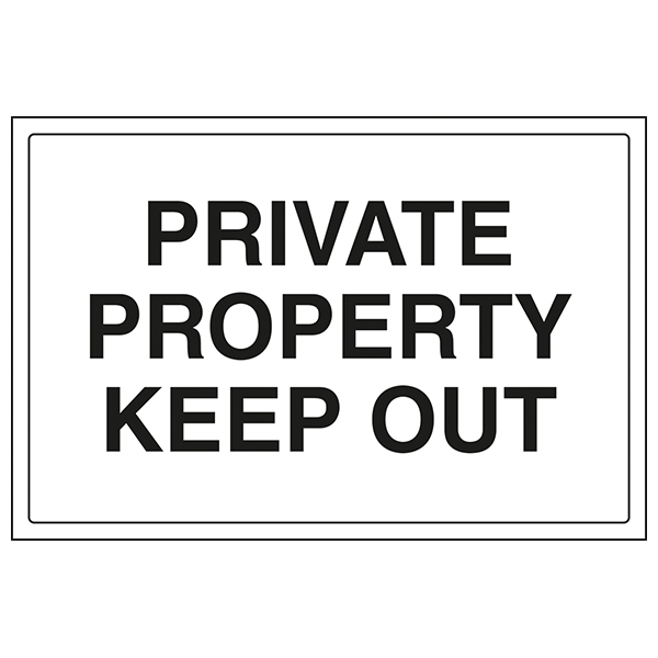 Private Property - Keep Out | Eureka Direct