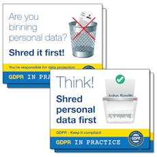 GDPR Stickers - For Bins | FirstAid4Less