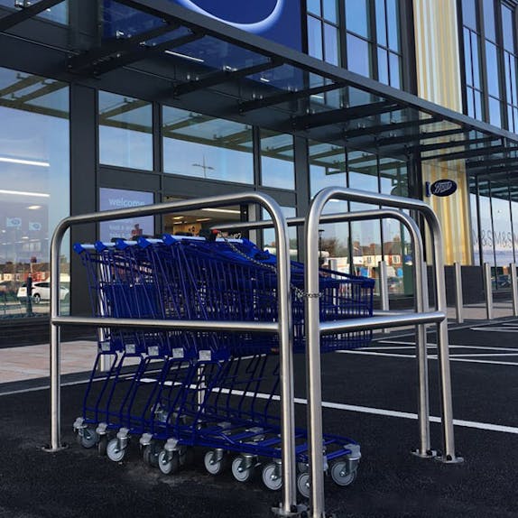 Trolley Bay - Stainless Steel